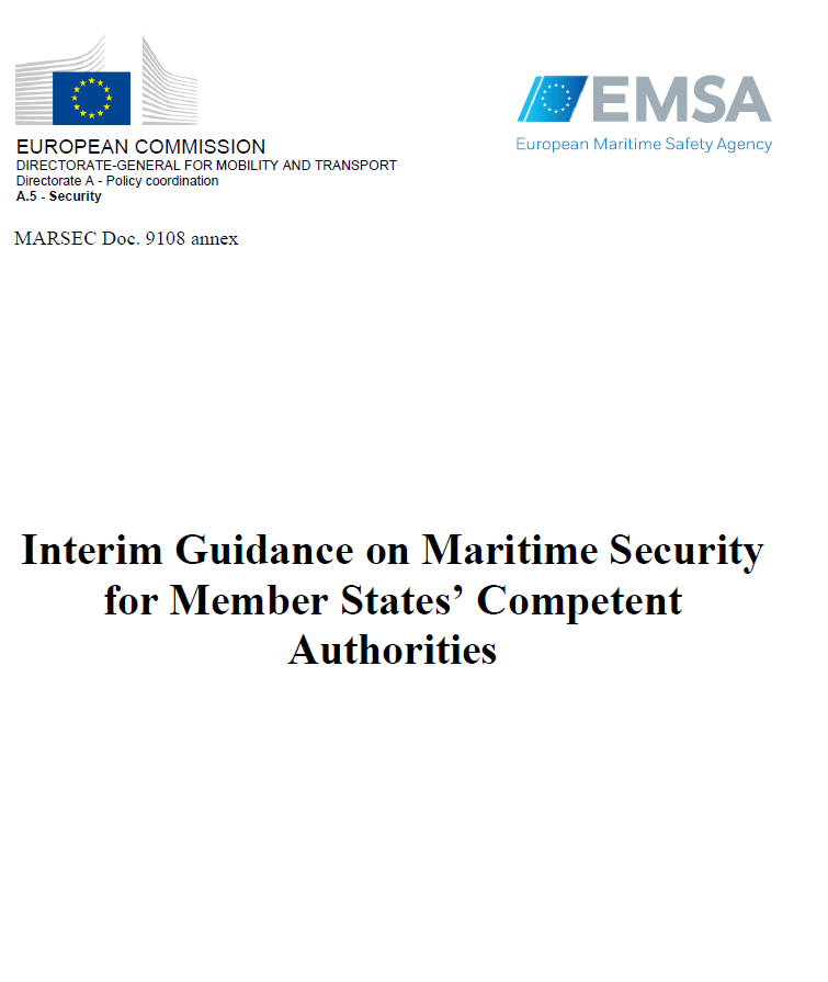 Interim Guidance on Maritime Security v. 2023 - Maritime - Luxembourg