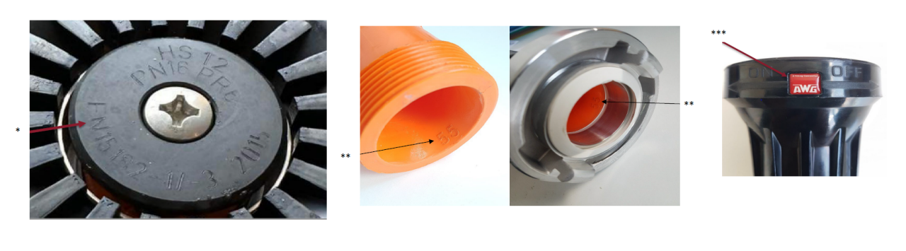 UPDATE Defective Dual-purpose nozzles (spray/jet) for firefighting ...